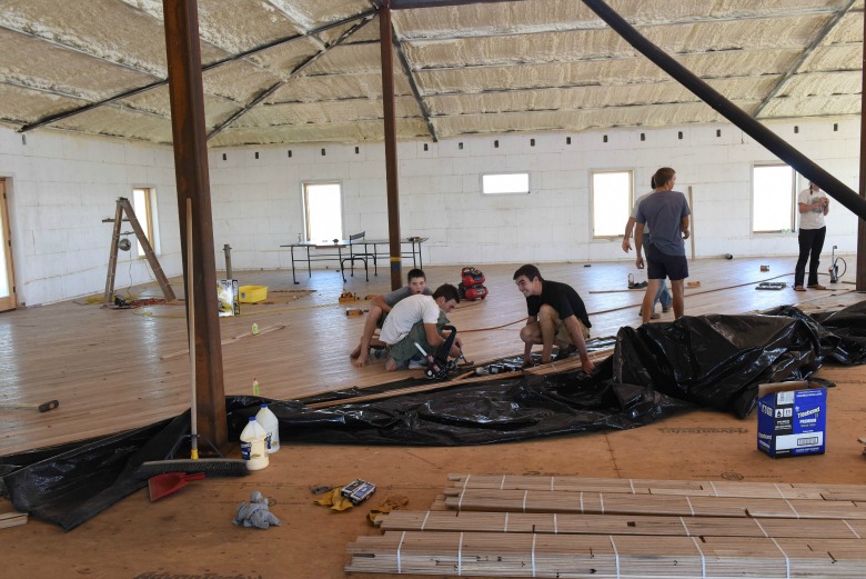 The Wood Floor - Laying and Finishing - Oswald Vineyard